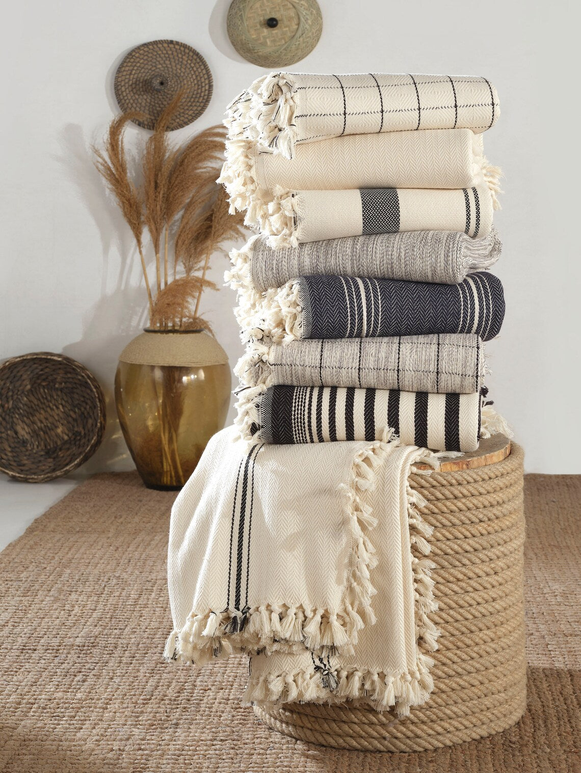 Organic Throws & Blankets – Hammam Chic